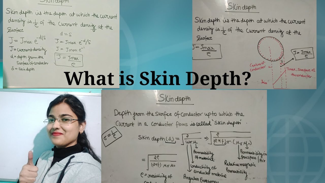 What is Skin Depth? Questions based on Skin Effect. SSC JE 2022 ! IES ...