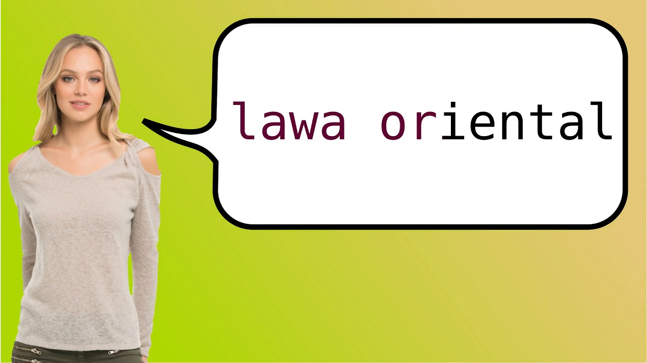 How to say 'Eastern Lawa' in French? - YouTube