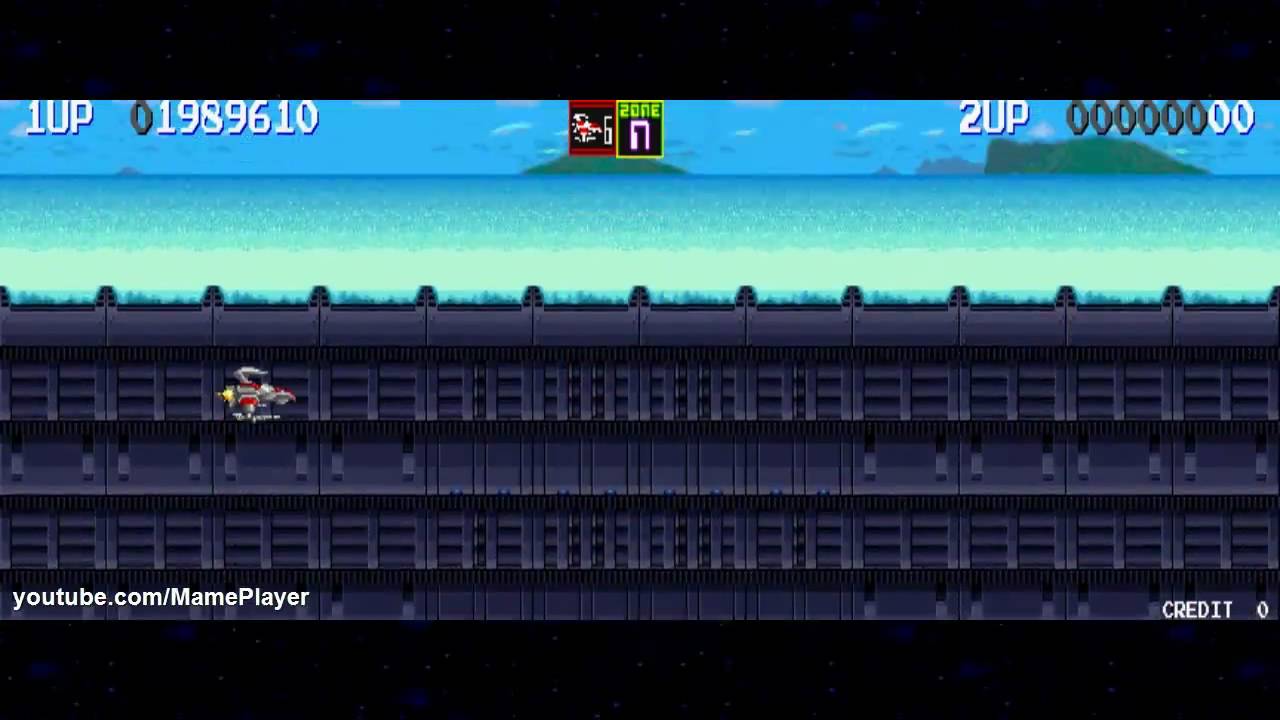 [HD] Darius 2 Zone N 1989 Taito Mame Retro Arcade Games - YouTube