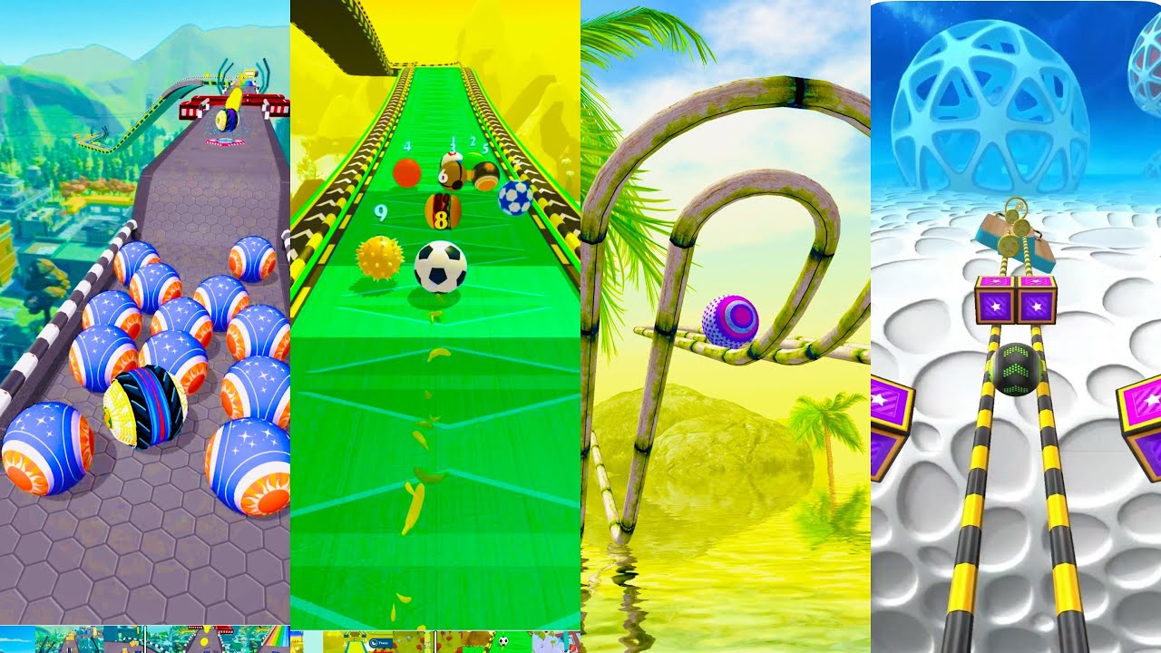 Going ball vs action bal vs Rolling Ball Vs Rollance Ball Game Video ...