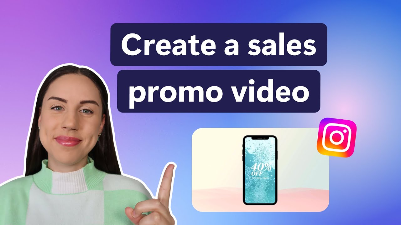 How to create a sales promo video (free template) - YouTube