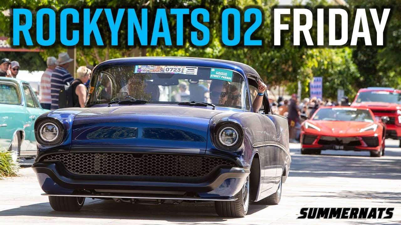 ROCKYNATS 02 FRIDAY - Street Parade, Unveils, Burnouts & MORE - YouTube