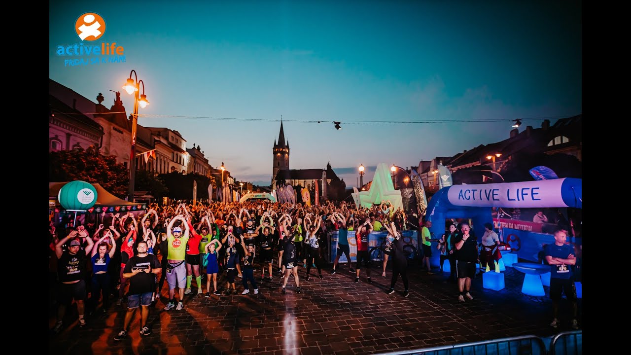 Prešov Night run 17.9.2023 - YouTube