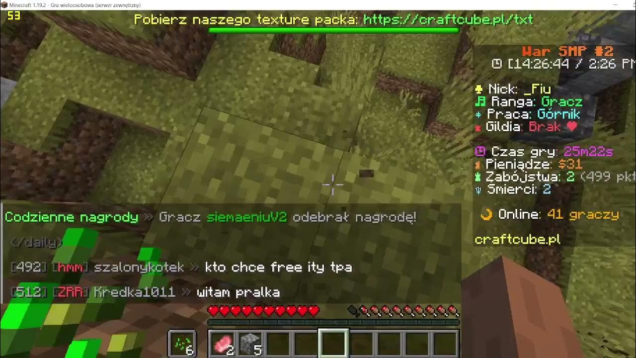 cześć 2 Początek War Smp CraftCube.pl - YouTube