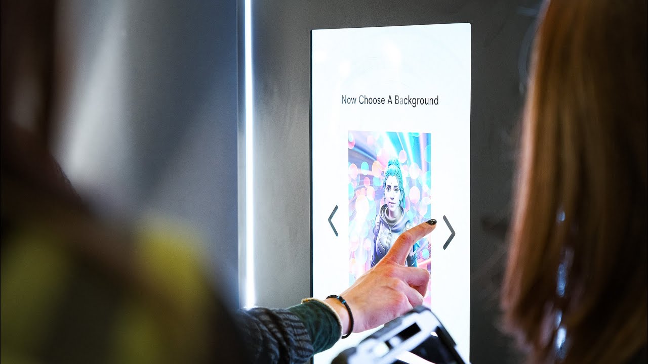 Ai Photo Booth Walk through at Confex - YouTube
