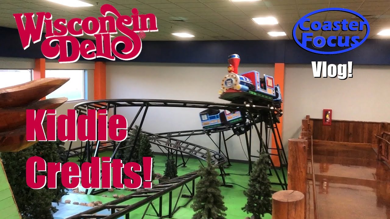 RIDING KIDDIE COASTERS IN WISCONSIN DELLS! (w/ CoasterDolphin ...