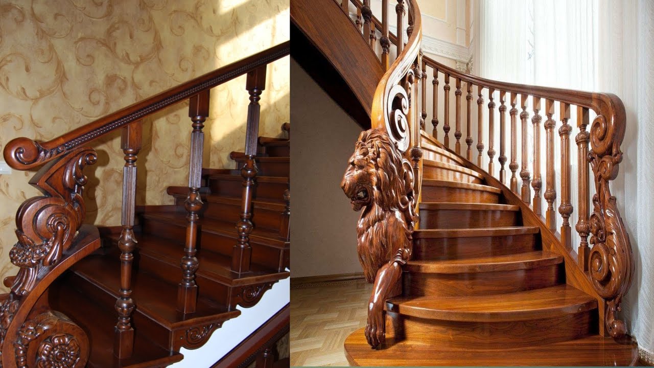 Stylish Wooden railing design furniture 2021 fancy railing wood ideas ...