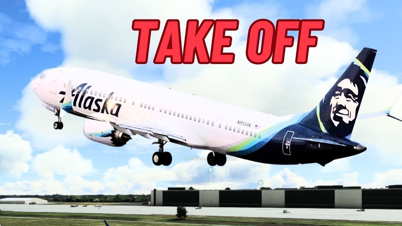 Awesome TAKEOFF of Alaska Airlines' Airbus A320 Neo in MSFS 2020! - YouTube