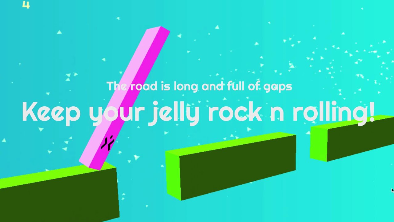 Rolling Jelly - one tap action game - simple and fun! - YouTube