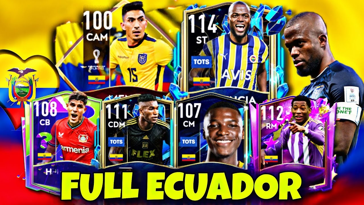 🇪🇨LLEGA EL MEJOR FULL ECUADOR AL CANAL!! *LA TRI* FIFA MOBILE 23 🔥 ...