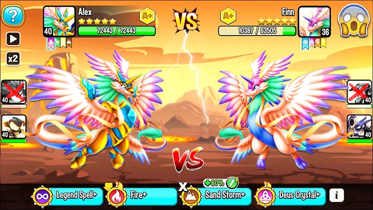 Dragon City: High Ethereal Dragon | NEW League Battle 400 [MAX LEVEL] 😱 ...