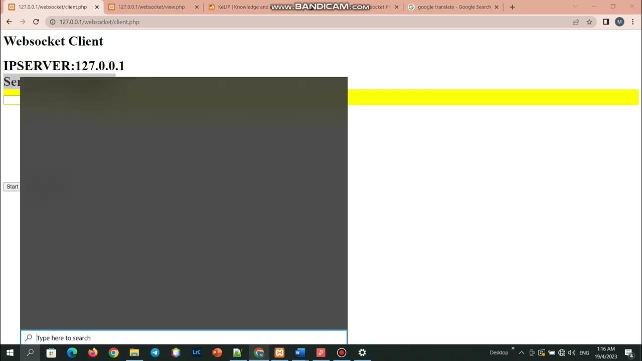 Create websocket using php - YouTube