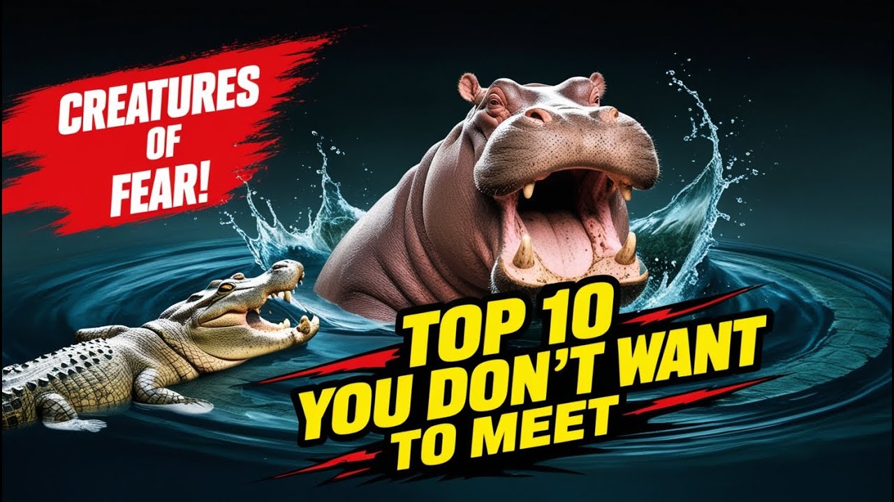 Creatures of Fear: The 10 Most Dangerous Animals on Earth - YouTube
