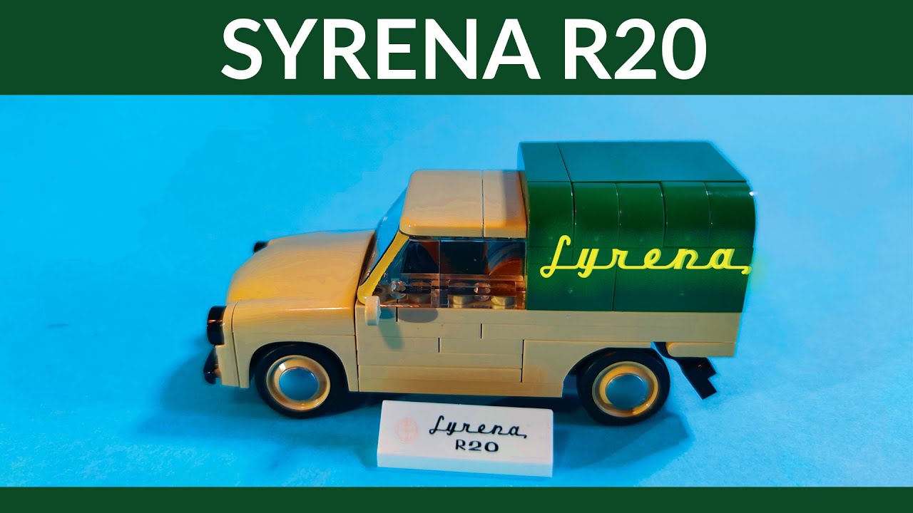 Syrena R20 COBI Bricks Youngtimer Collection 24538, Scale 1:35 - Need ...