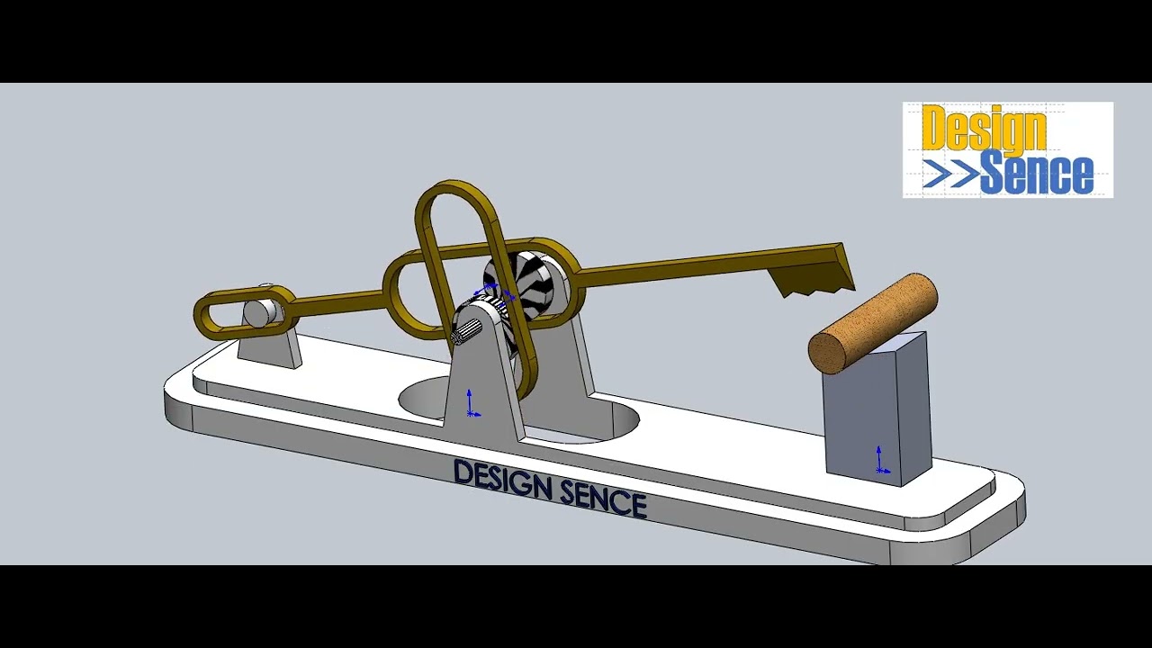 Slicing Mechanism using Double Eccentric Cam arrangement - YouTube