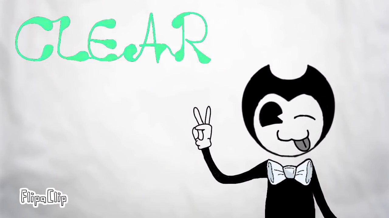 Clear short Bendy an the ink machine - YouTube