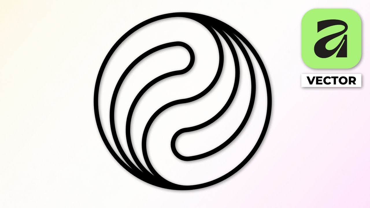 How to Create a Spiral Comma Logo in Affinity Vector Studio (Vol.2 ...