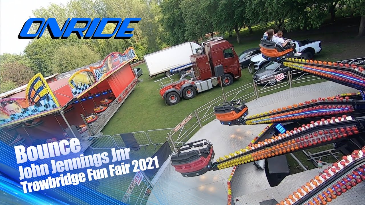 Bounce - John Jennings Jnr (Onride) @ Trowbridge Fun Fair 2021 - YouTube