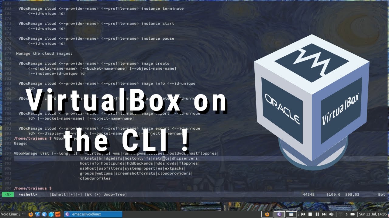 Playing with VirtualBox on the CLI - YouTube