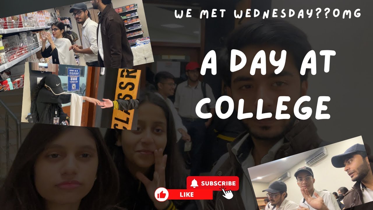 FIRST VLOG || a day at college - YouTube