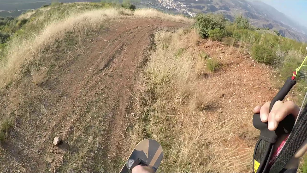 PARAGLIDING BOARD second day - YouTube