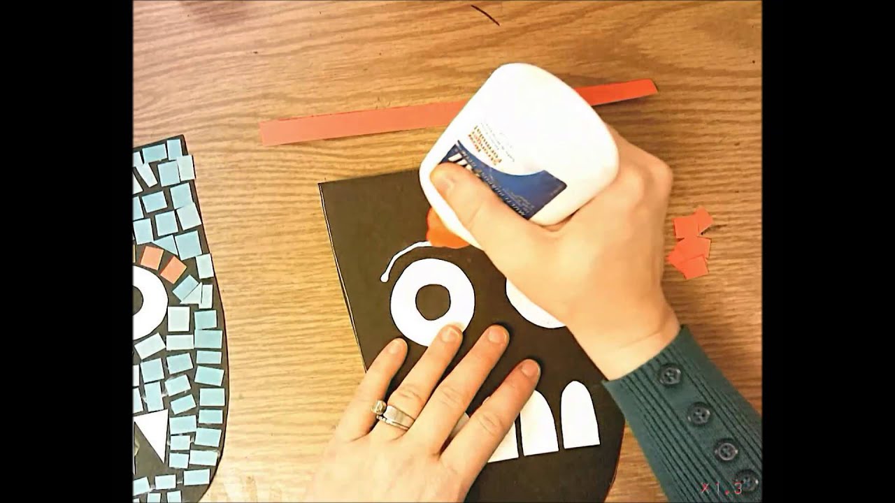 Aztec Mosaic Paper Mask (edited) - YouTube