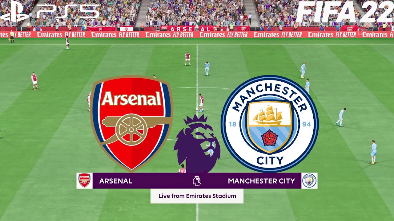 FIFA 22 | Arsenal vs Manchester City - Premier League - Full Gameplay ...