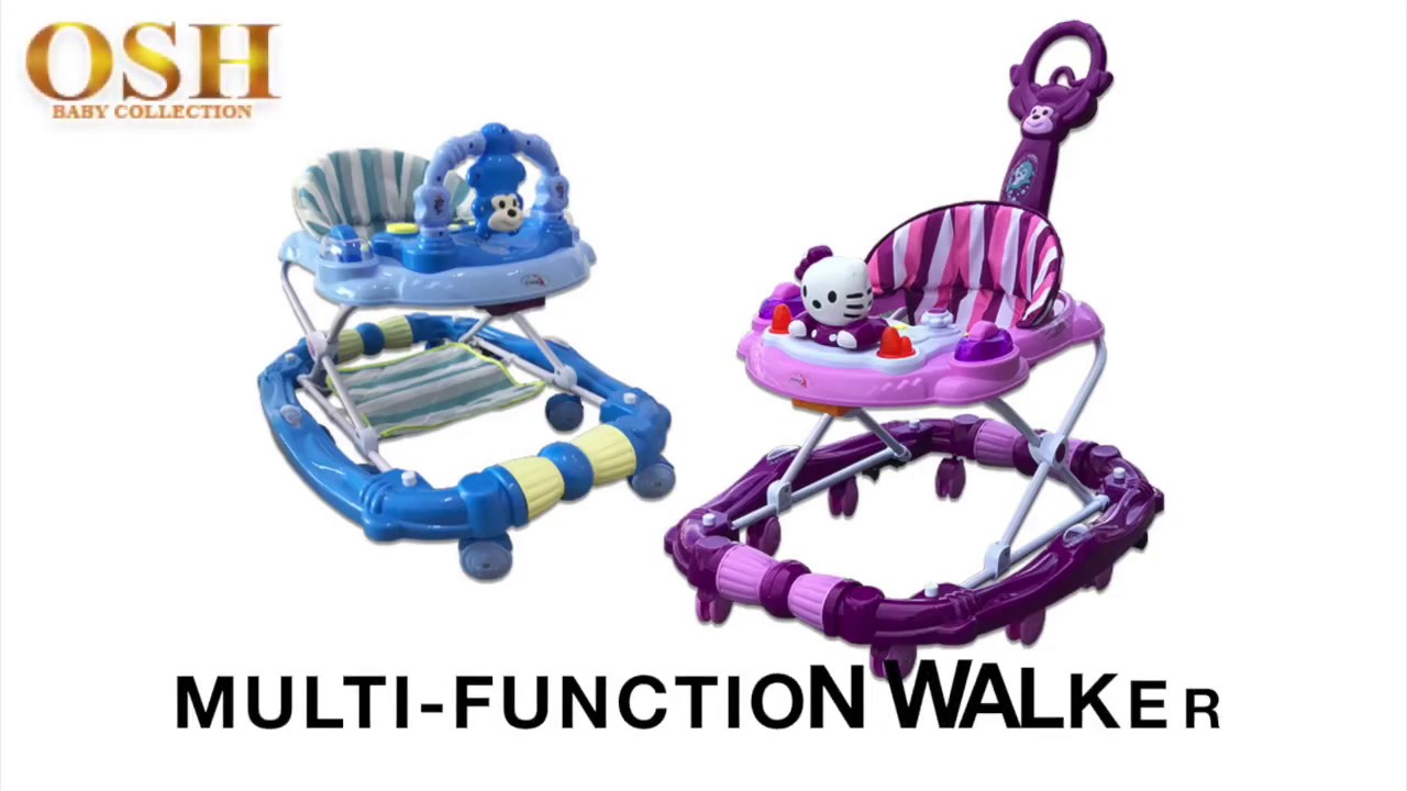 Step to assembly multifunction walker - YouTube
