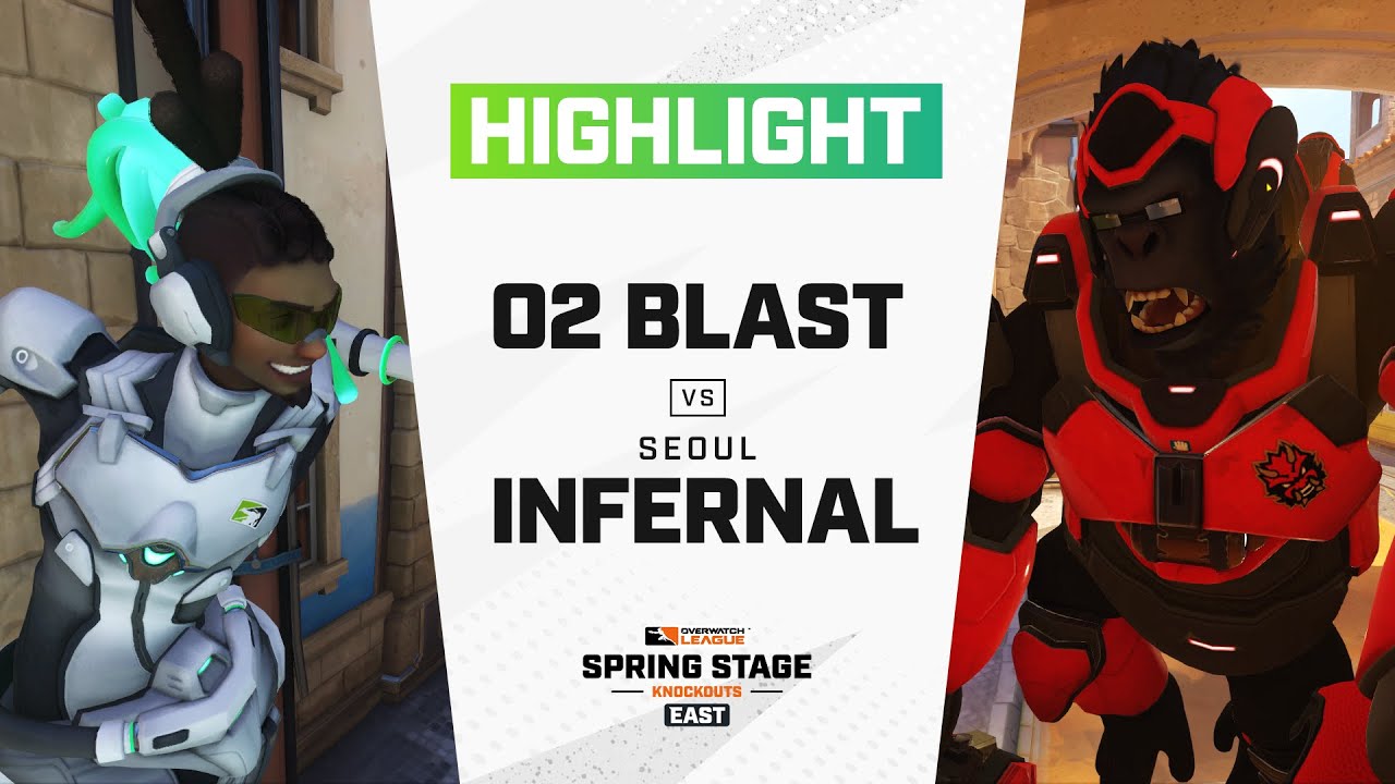 [H/L] O2 Blast vs 서울 인페르날｜1주차 2일 동부｜스프링 스테이지 넉아웃｜오버워치 리그 2023시즌 - YouTube