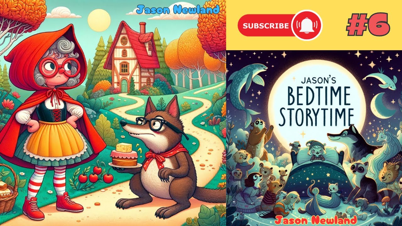 (Old video) #6 LITTLE RUDE RIDING HOOD - Jason's Story Time (16th July ...