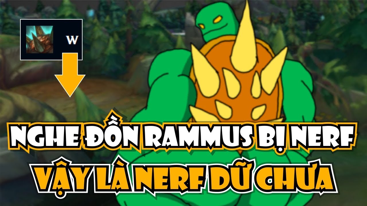 MẶC DÙ RAMMUS BỊ NERF NHƯNG VÔ TAY ANH TÈO VẪN LÀ CON QUÁI VẬT GÁNH ...