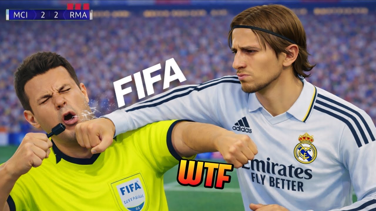 FIFA Referee Decisions That Make Absolutely No Sense! | Funniest FIFA ...
