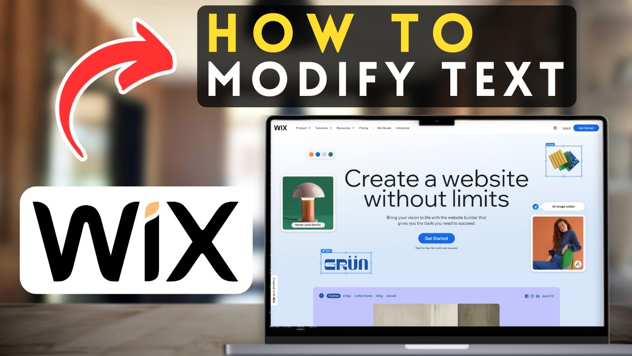 How to Modify Text in Wix | Wix Tutorial (2025) - YouTube