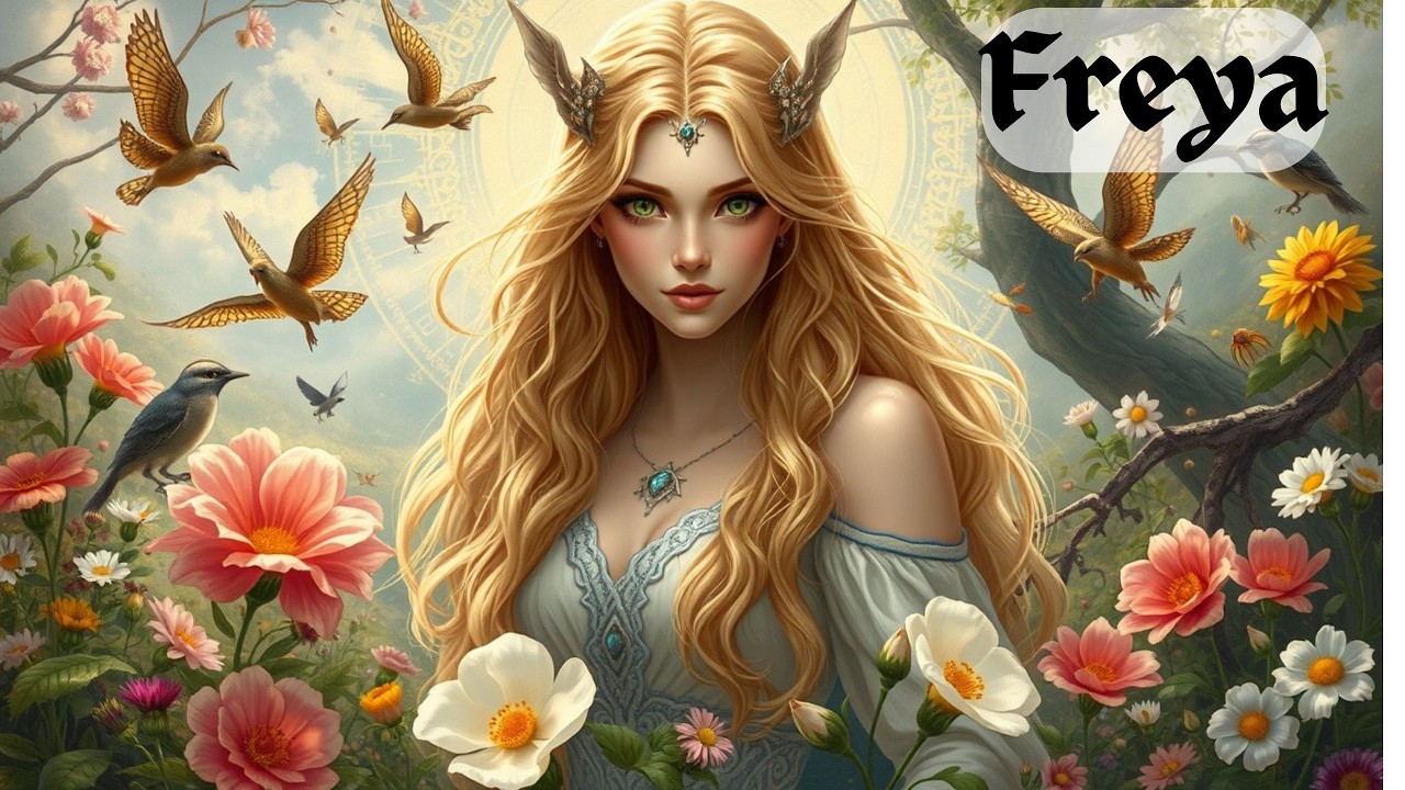 Freya The Goddess of Love, Magic, and Warriors | Norse Mythology #freya ...