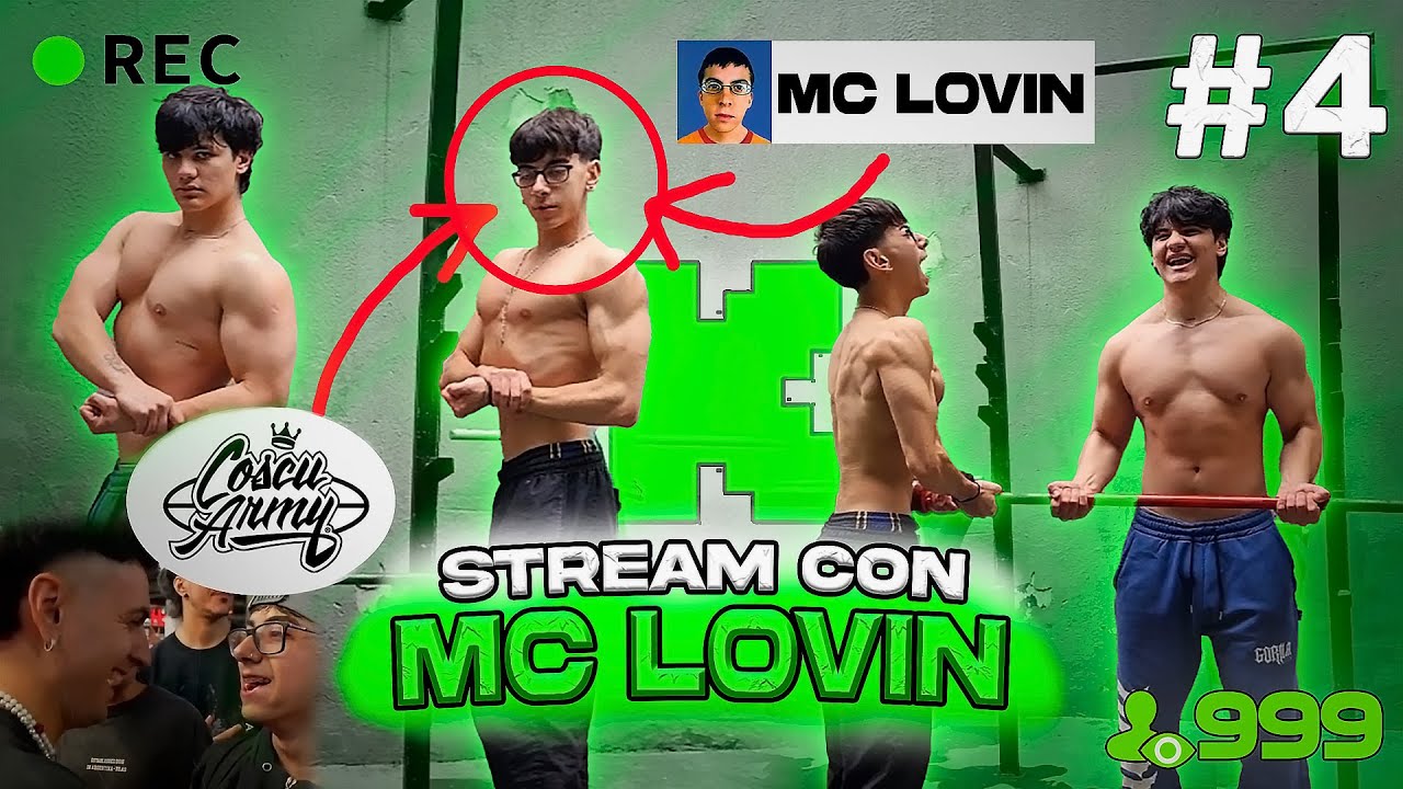 ENTRENO CON MC LOVIN LA PROMESA DE LA CA💚 - ENTRENANDO CON INFLUENCERS ...