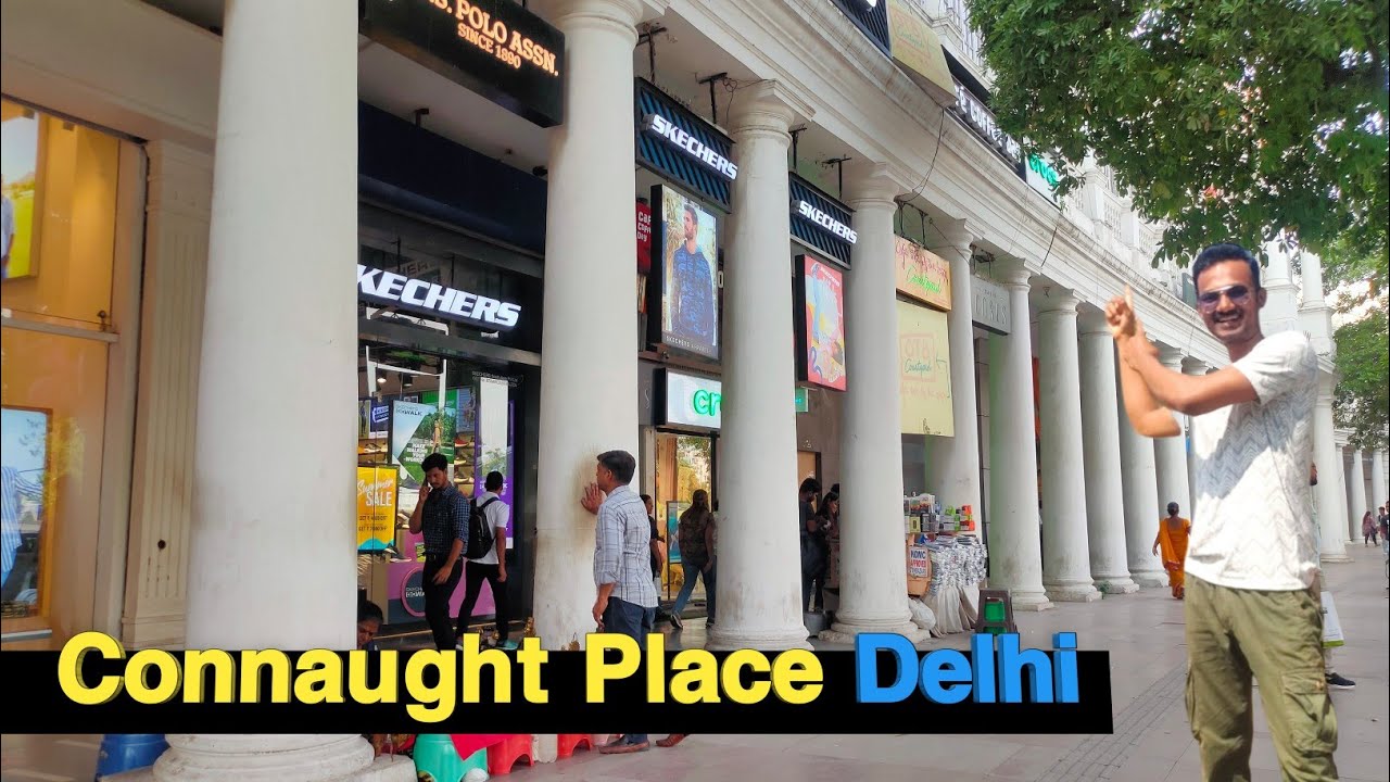Connaught Place New Delhi || CP Janpath Market || Palika Bazaar ...
