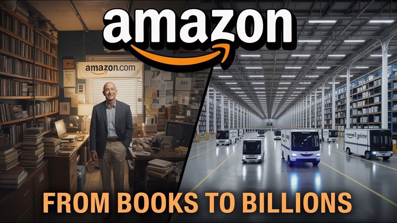 The Story of Amazon From Selling Books to Building a Billion Dollar ...