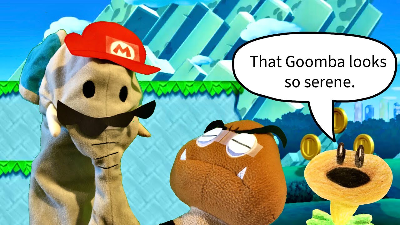 That Goomba Looks so Serene! (Plush Version) - YouTube