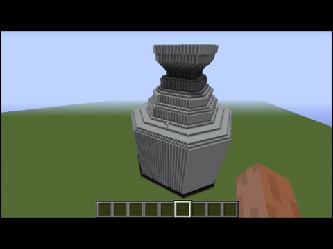 Minecraft - Giant Stanley Cup - YouTube