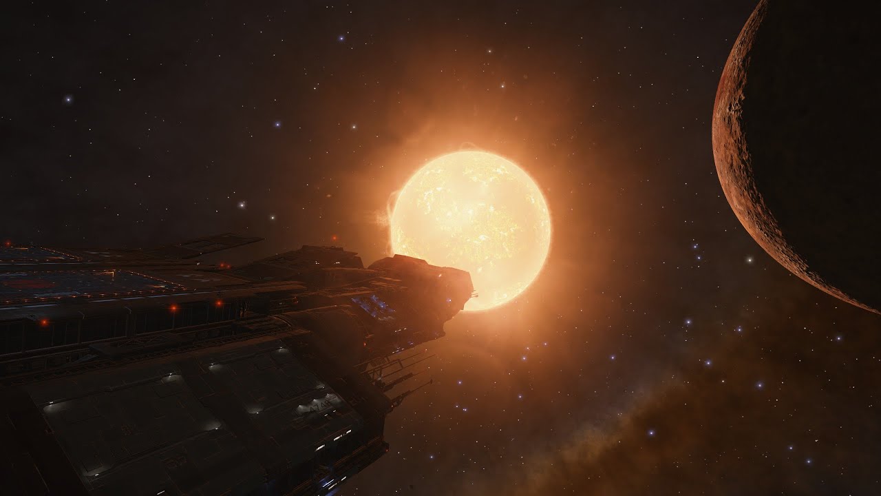 Elite Dangerous Drake Class Carrier Jump - YouTube