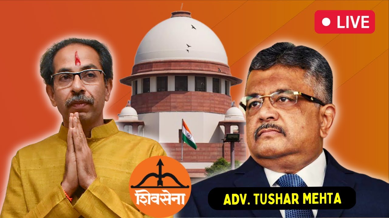 Live Hearing Supreme Court | Final Arguments by Advocate Tushar Mehta ...