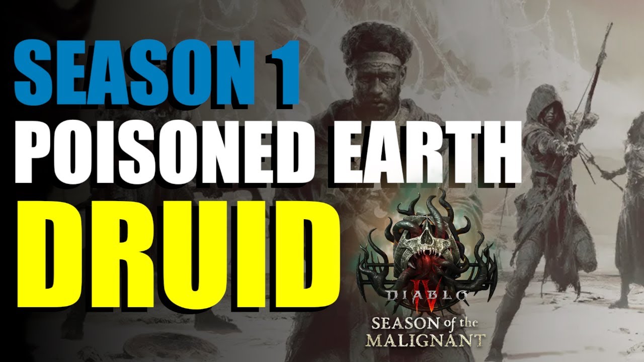 Poisoned Earth Druid Build CARRYING us through season 1 | Diablo 4 ...