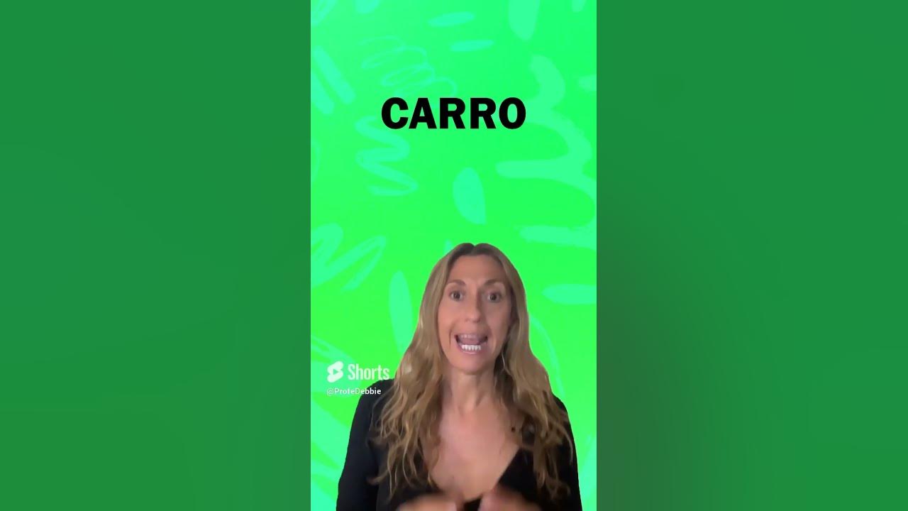CARRO EM ESPANHOL CAR IN SPANISH shorts YouTube carro-em-espanhol-car-in-spanish-shorts-youtube