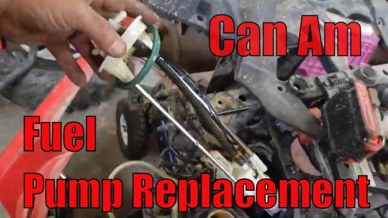Can Am 450 Fuel Pump Replacement - YouTube
