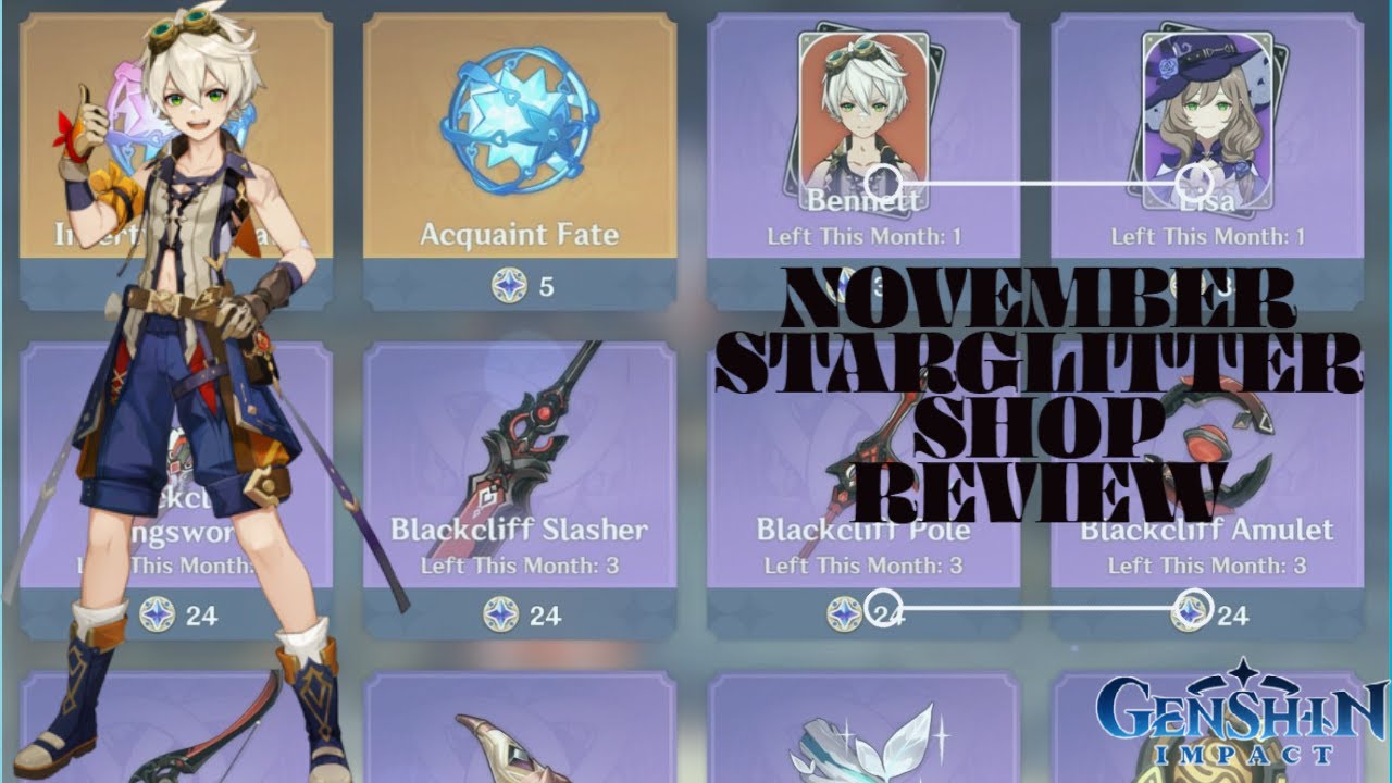 STARGLITTER EXCHANGE NOVEMBER REVIEW - YouTube