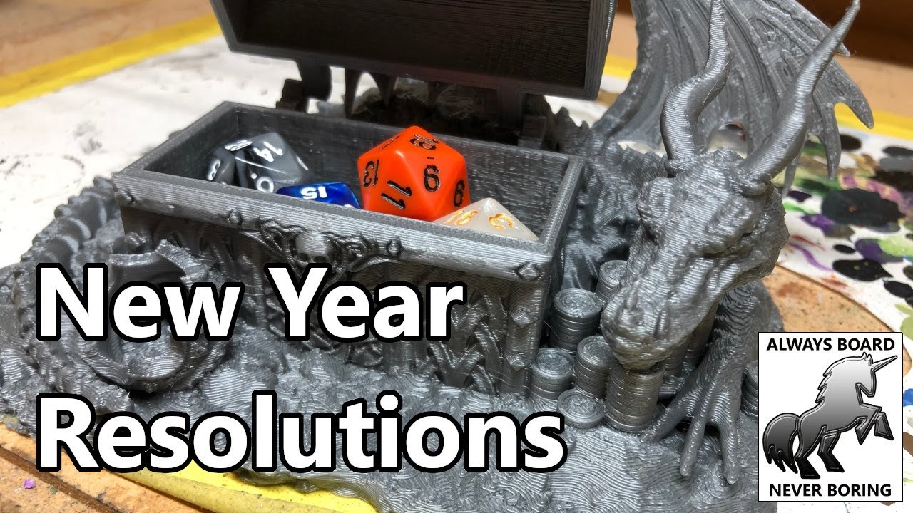 Happy New Year from Always Board Never Boring - Resolutions, Upcoming ...