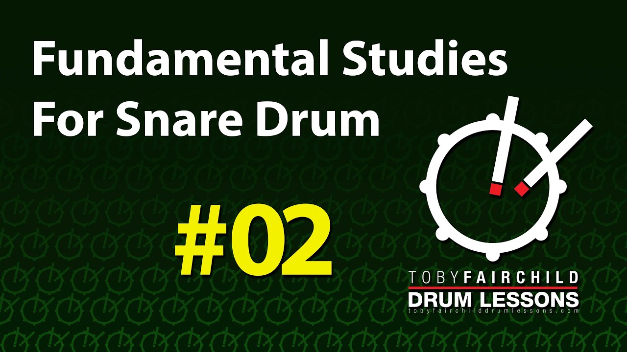 Fundamental Studies For Snare Drum #02 - YouTube