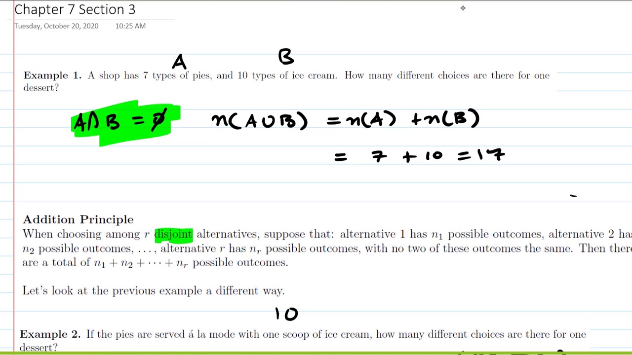 Math 215 Chapter 7 Section 3 - YouTube
