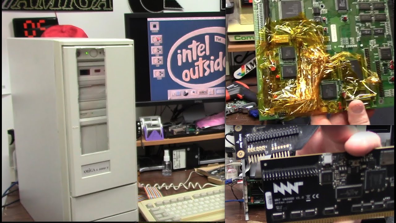A self inflicted Amiga 4000 tower journey to hell and back - YouTube