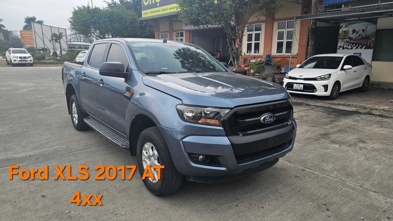 FORD RANGER XLS 2017 AT 4x2 MÁY 2.2 XANH THIÊN THANH - ☎️0967.642.558 ...